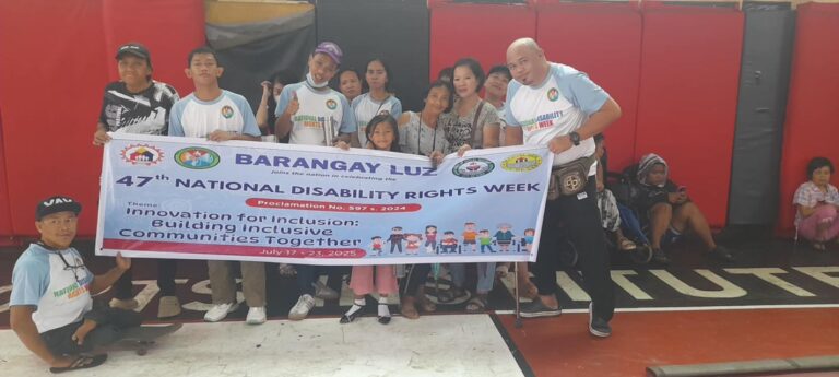 Barangay Luz PWDs Shine at National Disability Week 2025 Opening ...